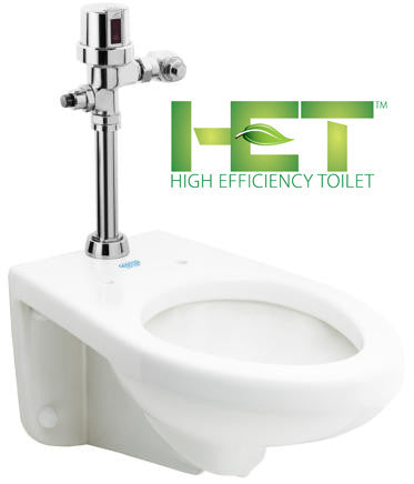 HYBRIDFLUSH® Automatic Flush Valve System- Wall Mount ADA Water Closet ...